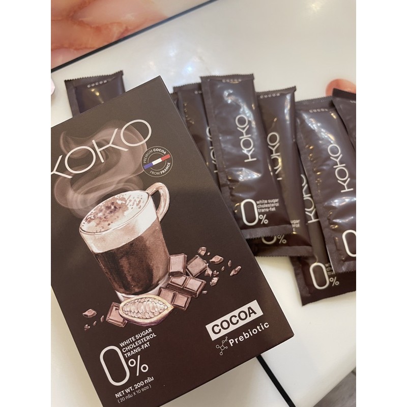 แบ่งขาย Koko prebiotic cocoa ช่วยลดความอยากอาหาร เผาผลาญ บล็อคแป้ง ...