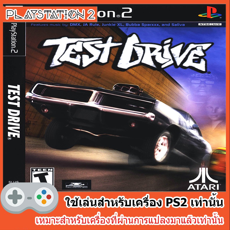 แผ่นเกมส์ PS2 - Test Drive [USA] | Shopee Thailand