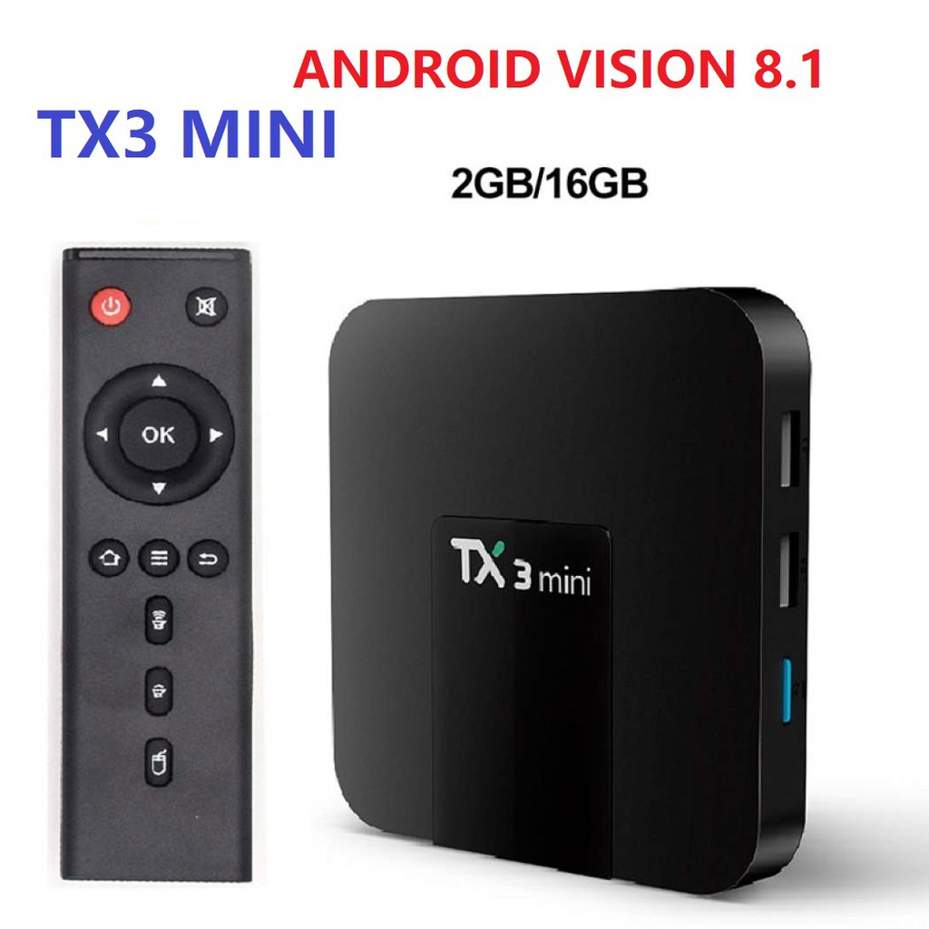 ราคาดีม๊วกกก Tx3 mini +Android 8.1+Bluetooth+wifi2.4/5G+ 4K, Ram 2GB ...