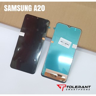 หน้าจอแสดงผล Lcd SAMSUNG A20 6.4 นิ้ว SM-A205F DS SM-A205FN DS SM-A205U SM-A205GN DS TC TS ...