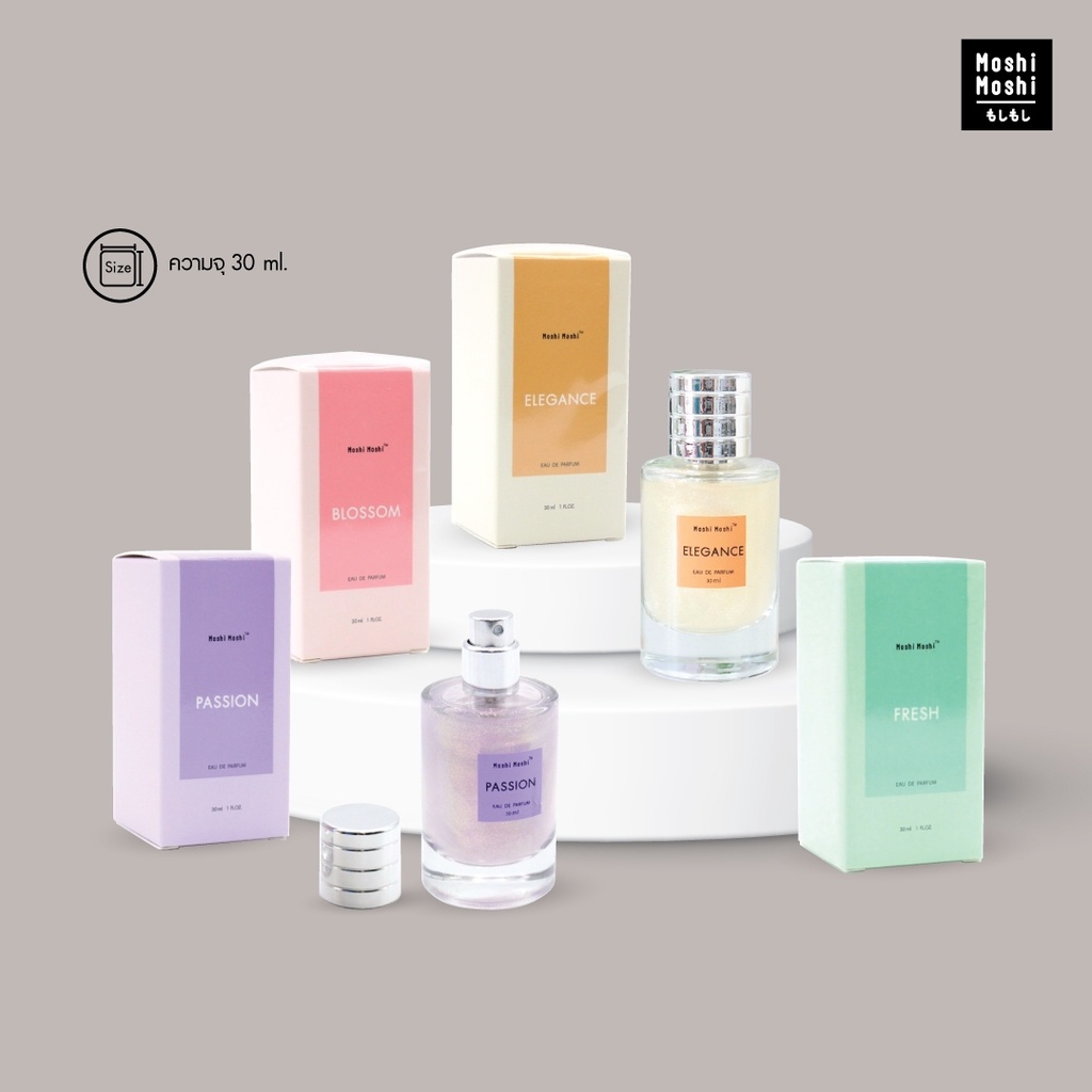 Moshi Moshi น้ำหอมโมชิโมชิ กลิ่นหอมละมุน เหมาะกับการซื้อเป็นของขวัญ ...