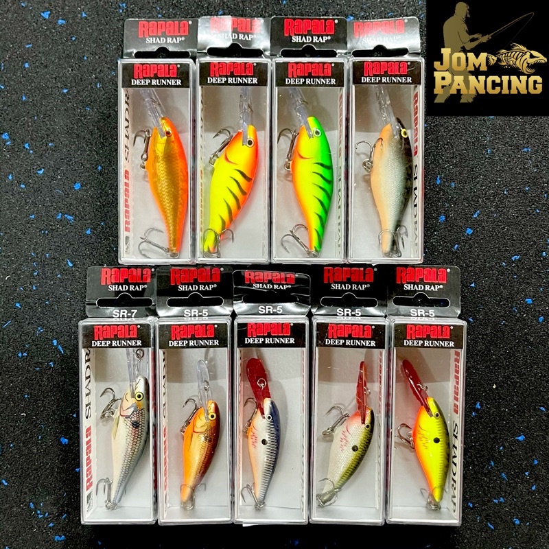 Jom Pancingrapala DEEP RUNNER SR-5 / SR-7 Lure เหยื่อหล่อ,Gewang SR5 ...
