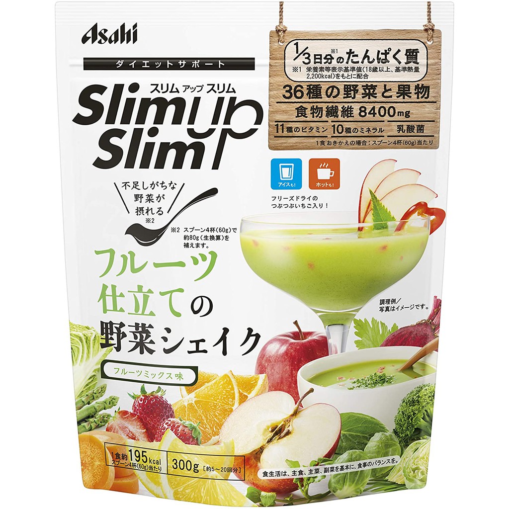 Slim up Slim จาก Asahi เวย์ โปรตีนไดเดท สำหรับควบคุมน้ำหนัก สุดฮิตจาก ...