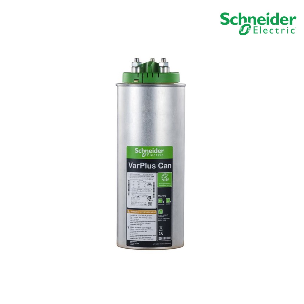 Schneider Capacitor heavy duty PowerLogic PFC Capacitor, 40/48 kvar ...