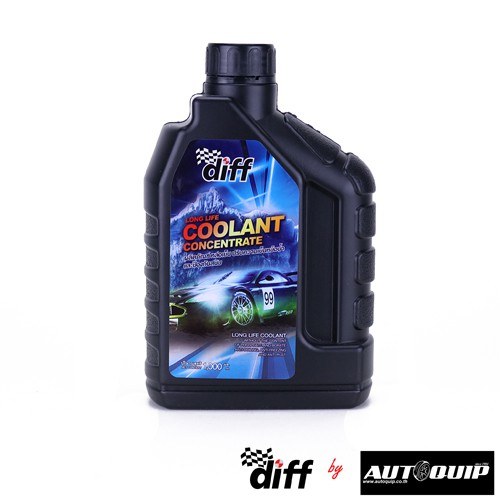 DIFF COOLANT CONCENTRATE ผลิตภัณฑ์หล่อเย็น ปรับความเย็นหม้อน้ำ และป้องกันสนิม 1000 ML. | Shopee ...
