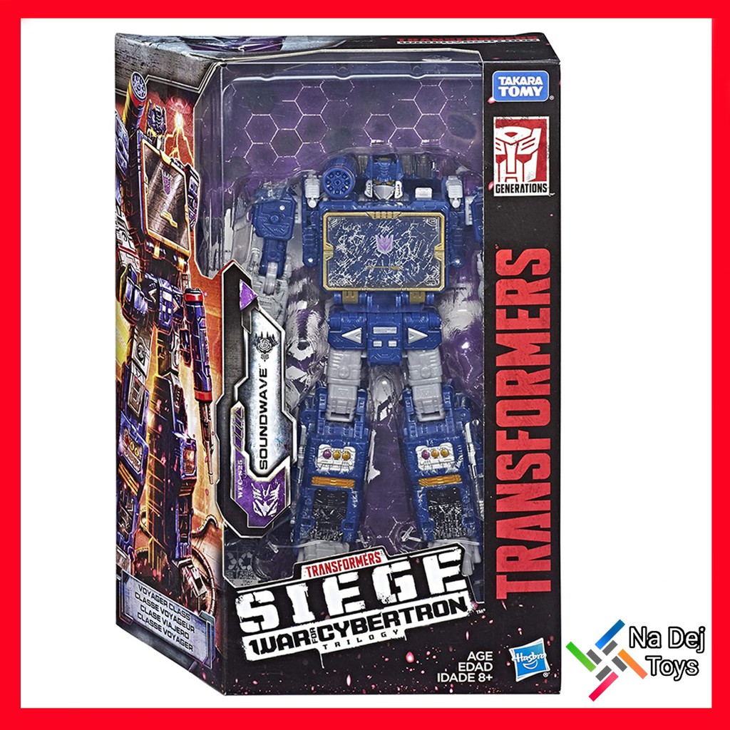 Transformers: WFC Siege Soundwave ทรานส์ฟอร์มเมอร์ส ซีจ ซาวด์เวฟ สินค้า ...