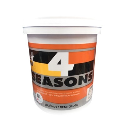 TOA สีน้ำอะคริลิกแท้ 4 Seasons AG1000 สําหรับภายนอกและภายใน (กึ่งเงา) 18.925 ลิตร โฟร์ซีซั่นส์ ...