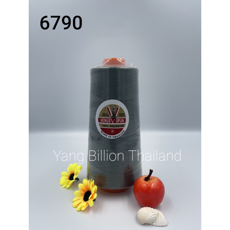 ด้ายเย็บผ้าวีนัส ด้ายหลอดใหญ่ ด้ายCMPเบอร์ 60 30/2 แกนส้ม 270g Venus ...