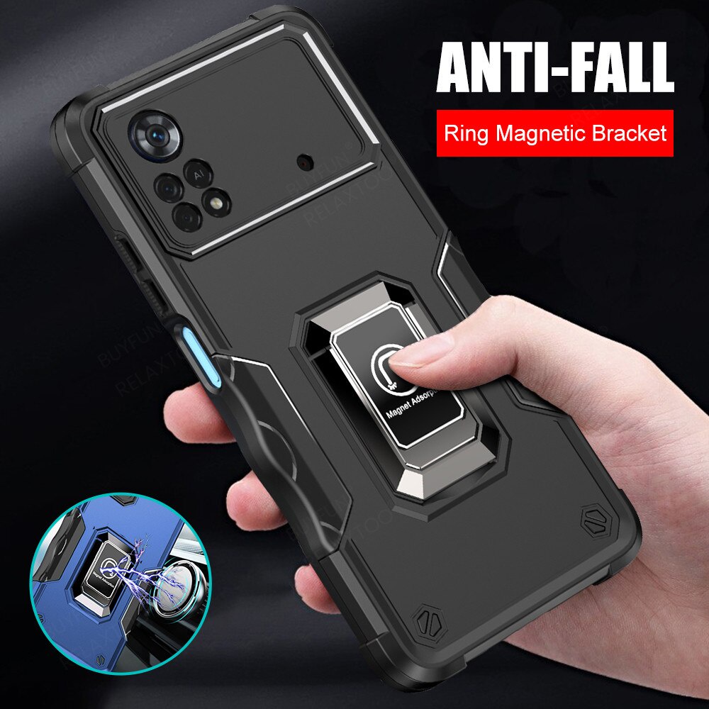 Heavy Duty Shockproof Armor Case For Xiaomi Poco X4 Pro 5G M4 Pro 4G X3 ...