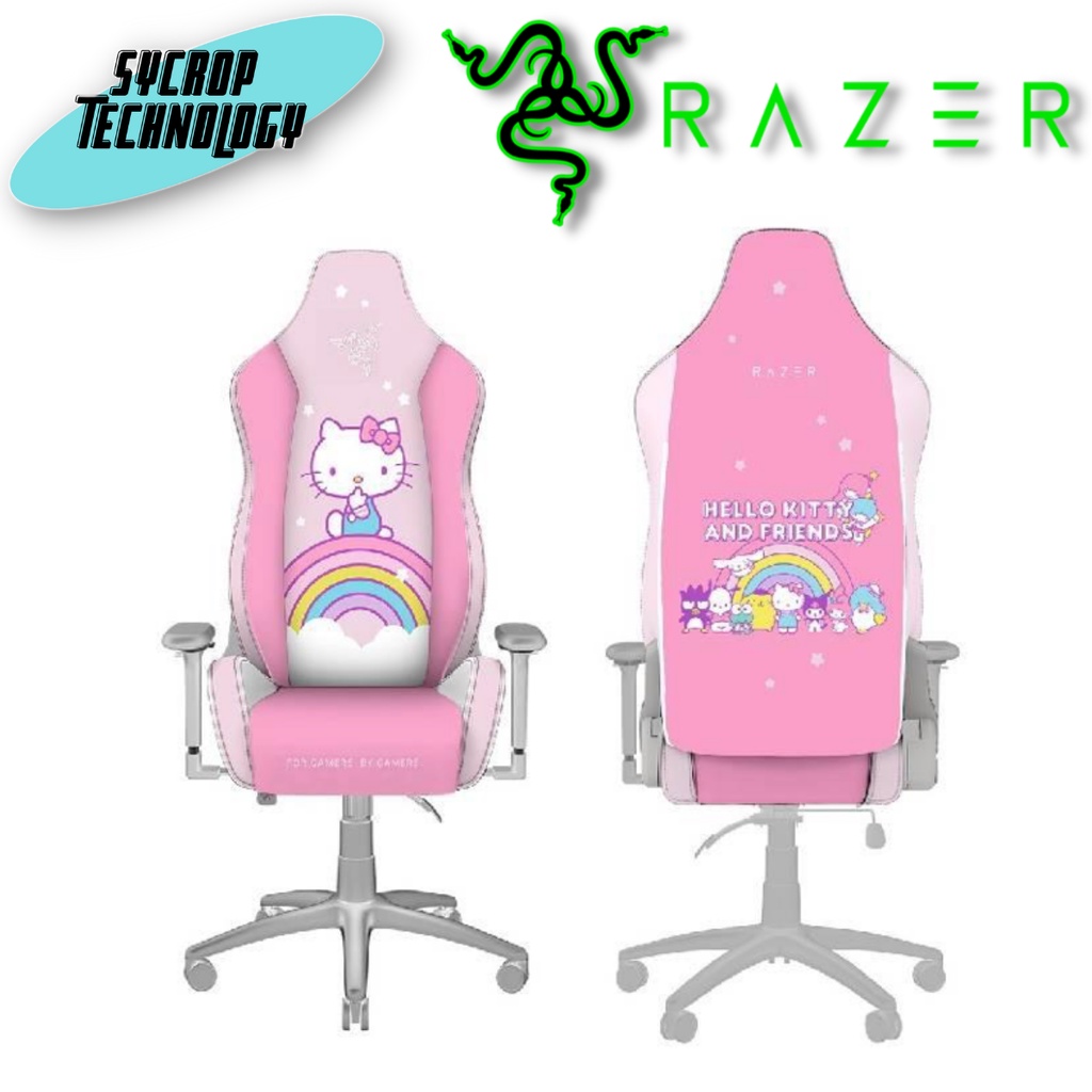Razer Iskur X Hello Kitty Gaming Chair เช็คสินค้าก่อนสั่งซื้อ | Shopee ...