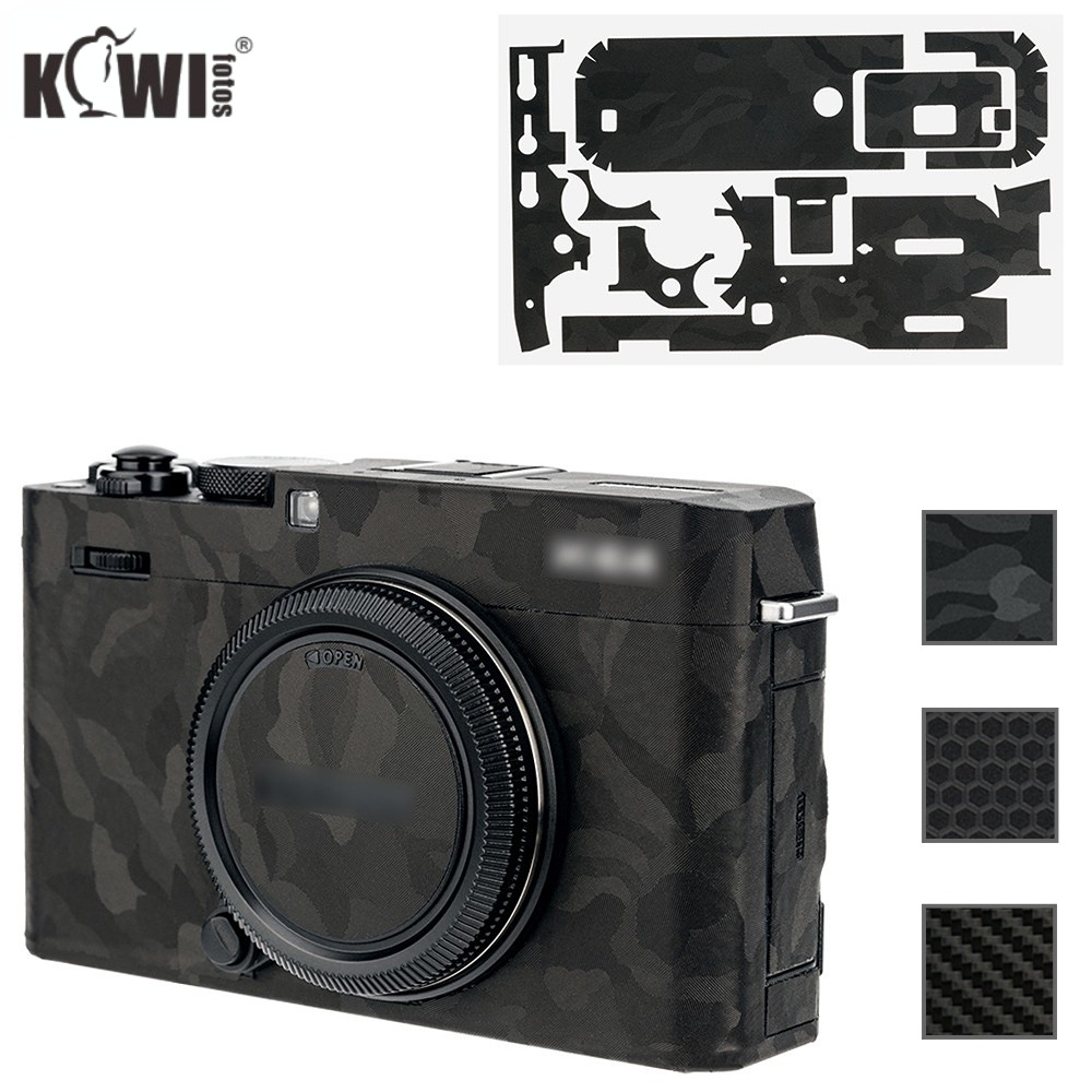 Kiwifotos KS-XE4 สติกเกอร์ป้องกันรอยขีดข่วนสำหรับกล้อง Fuji Fujifilm X-E4 XE4, ฟิล์มตกแต่งผิว 3M ...