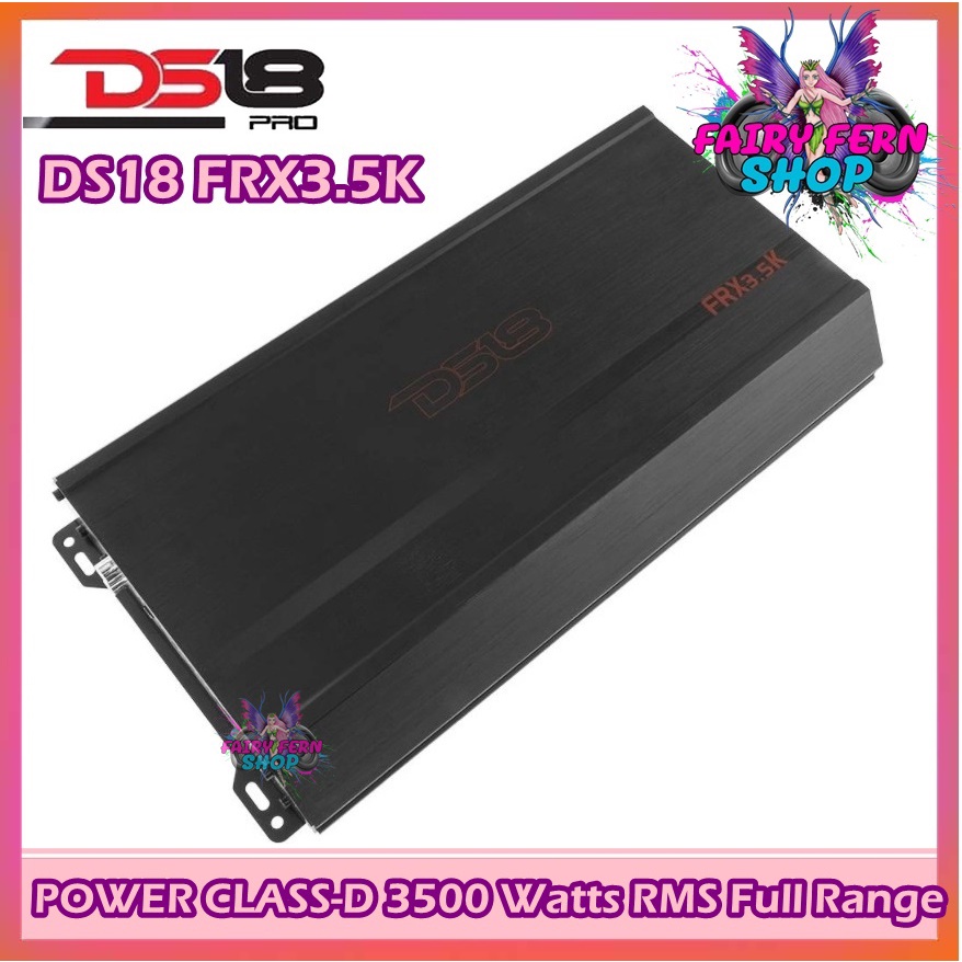เพาเวอร์แอมป์คลาสดีรถยนต์ DS18 รุ่นFRX3.5K กำลังขับ 3500 วัตต์ พร้อม ...