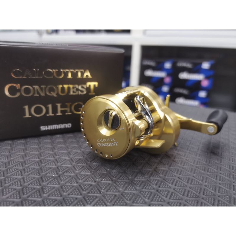 รอกทรงกลม Shimano Calcutta Conquest 2021 | Shopee Thailand