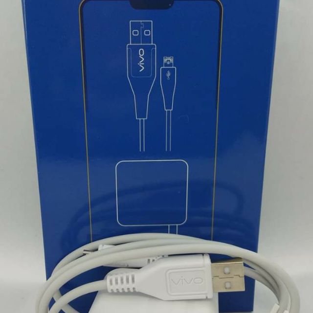 สายชาร์จ หัวชาร์จ VIVO -USB ของแท้ 100% รองรับ Fast charge | Shopee ...