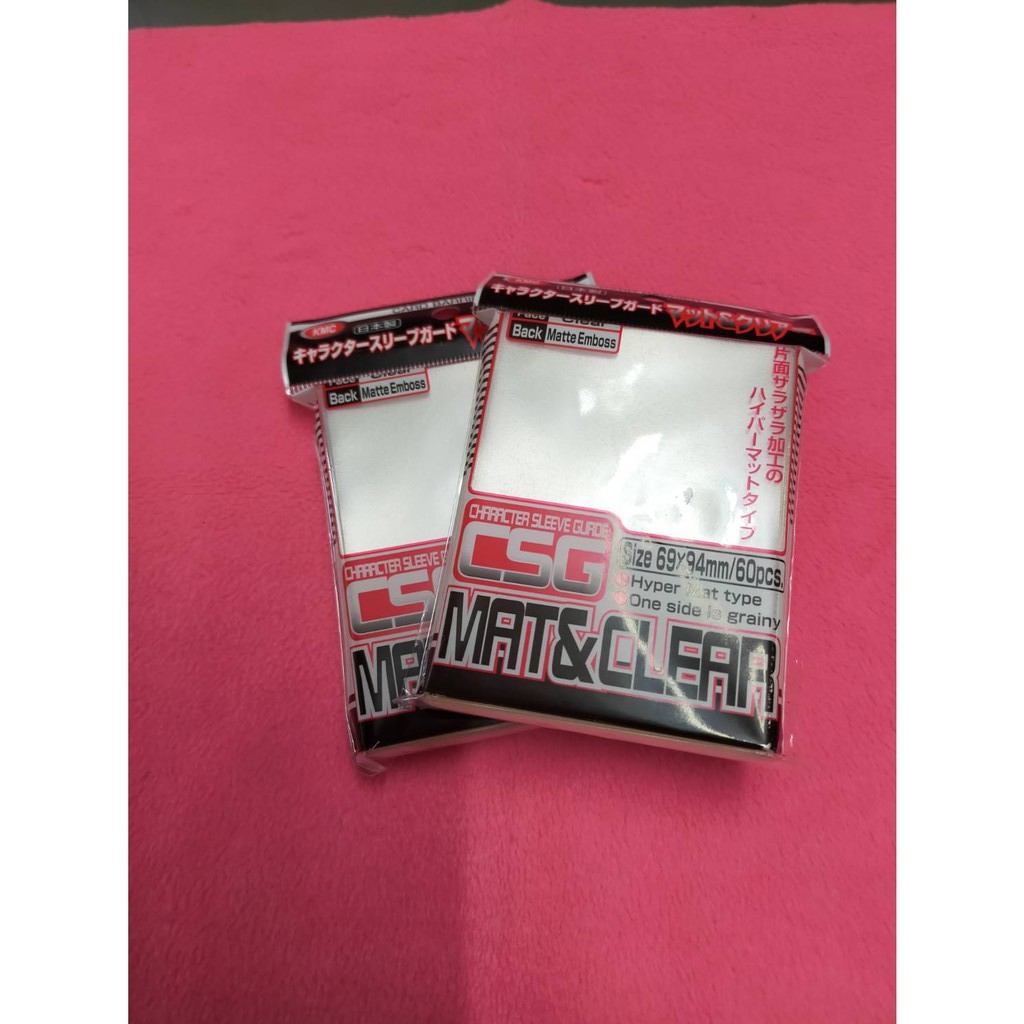 [KMC] CSG Character Sleeve Guard (Mat & Clear) ซองคลุมสลีฟ ชั้นนอก ...