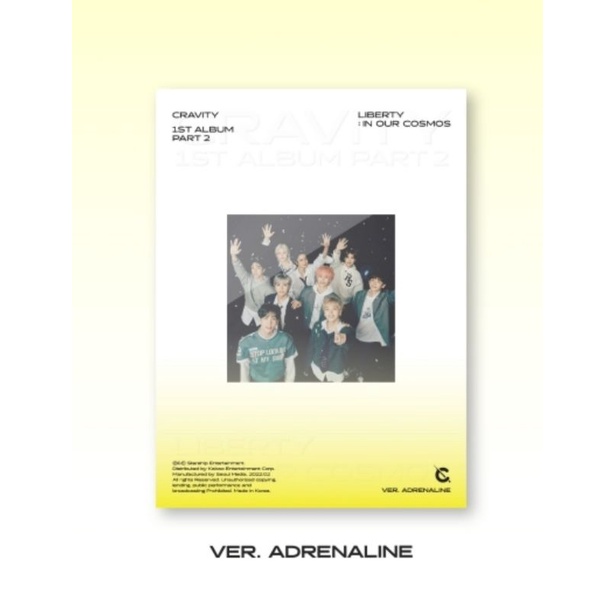 CRAVITY 1ST ALBUM PART 2 (LIBERTY : IN OUR COSMOS) | Shopee Thailand
