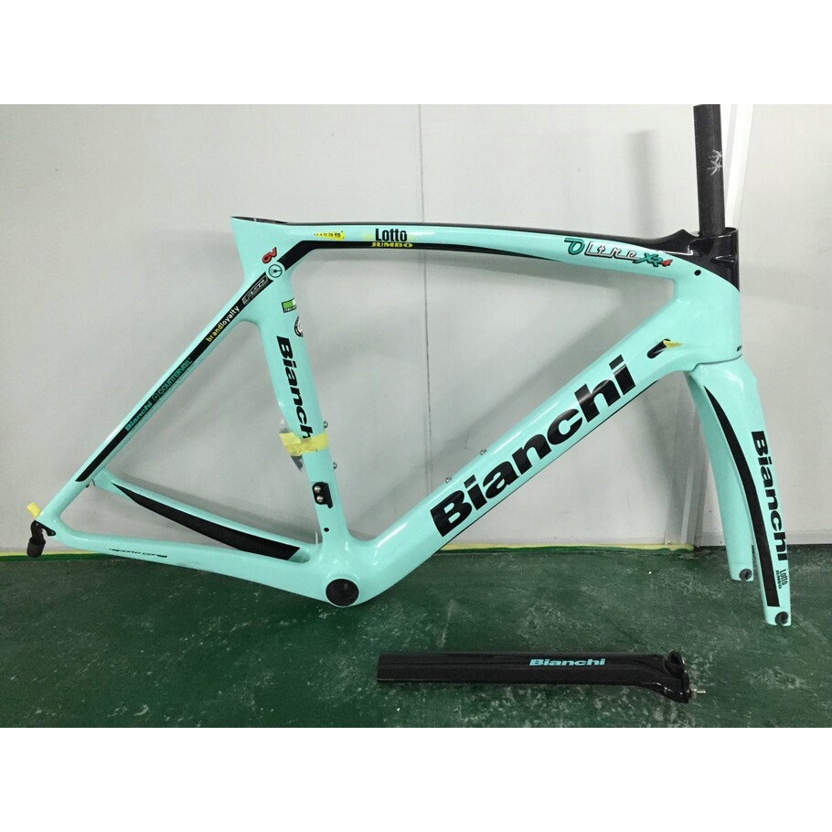 T1100 Bianchi Oltre XR4 LOTTO carbon Road Bike Frame direct mount brake ...