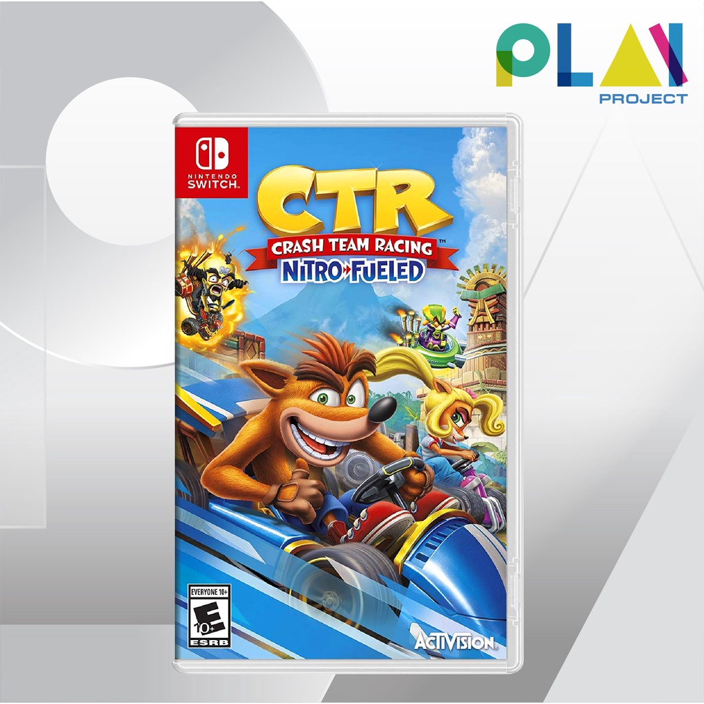 Nintendo Switch : CTR Crash Team Racing Nitro-Fueled [มือ1] [แผ่นเกมน ...