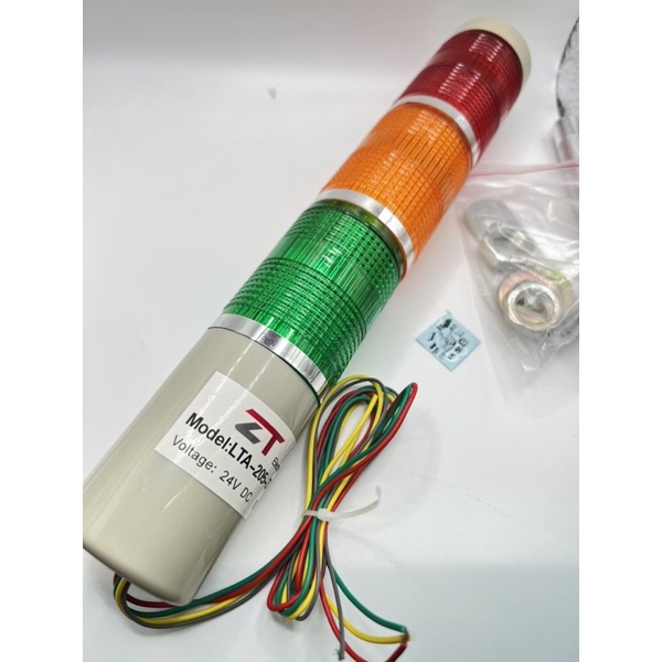 ไฟสัญญาณ LED Tower light LTA-205-3T LTA-205-3TJ 12v 24v 220v ไฟกระพริบ ...