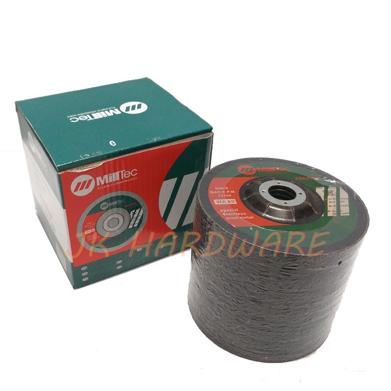 เครื่องเจียร ใบเจียร แบบบาง 4 นิ้ว 25 ใบ Milltec ใช้กับ หินเจีย ลูกหมู 4 นิ้ว ได้ท เครื่องเจียร ...