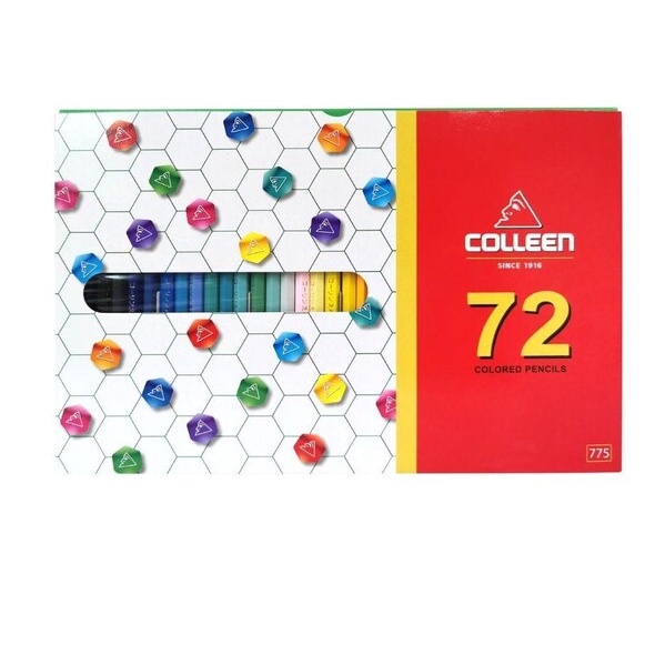 Colleen สีไม้คอลลีน หัวเดียว 60สี / 72สี / 120สี (775) | Shopee Thailand