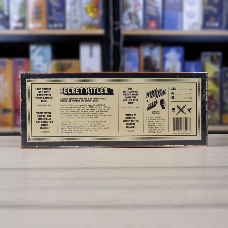 Secret Hitler Board Game (ภาษาอังกฤษ) - บอร์ดเกม | Shopee Thailand