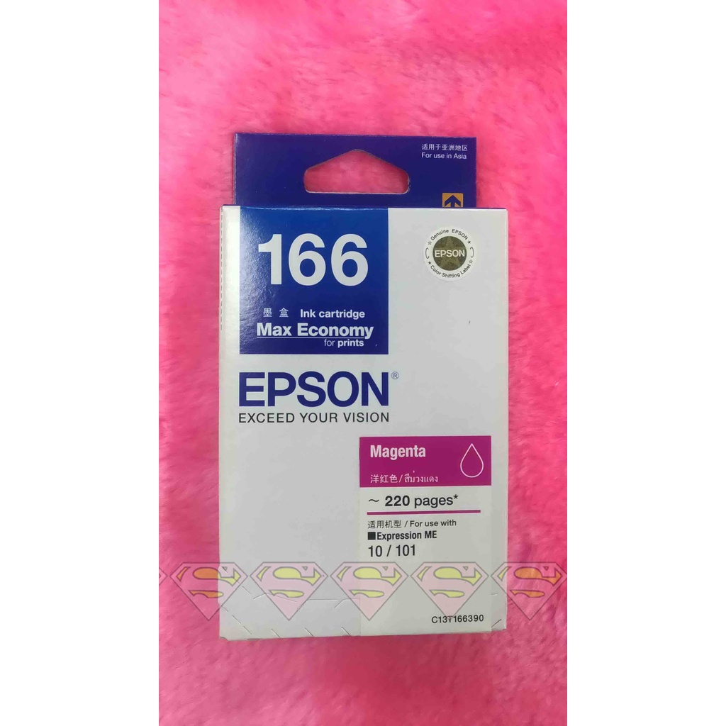 EPSON 166 MAGENTA สีแดง ของแท้ | Shopee Thailand