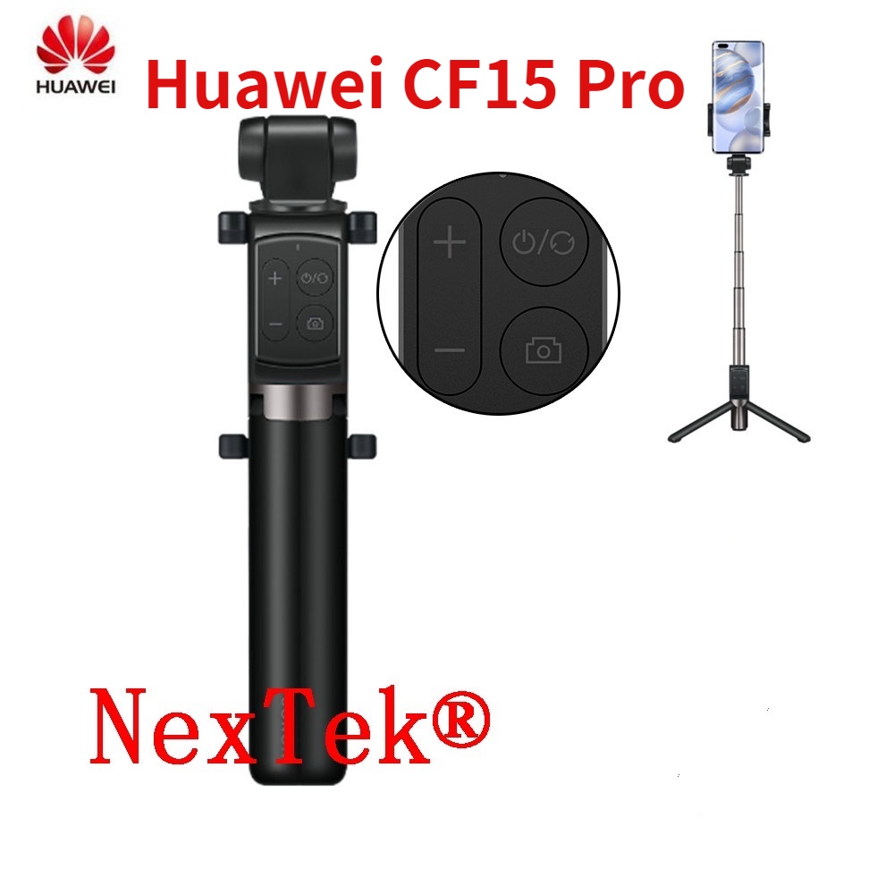 แท้100% Huawei CF15 Pro Bluetooth Selfie Stick Tripod Portable Wireless Control Monopod Handheld ...