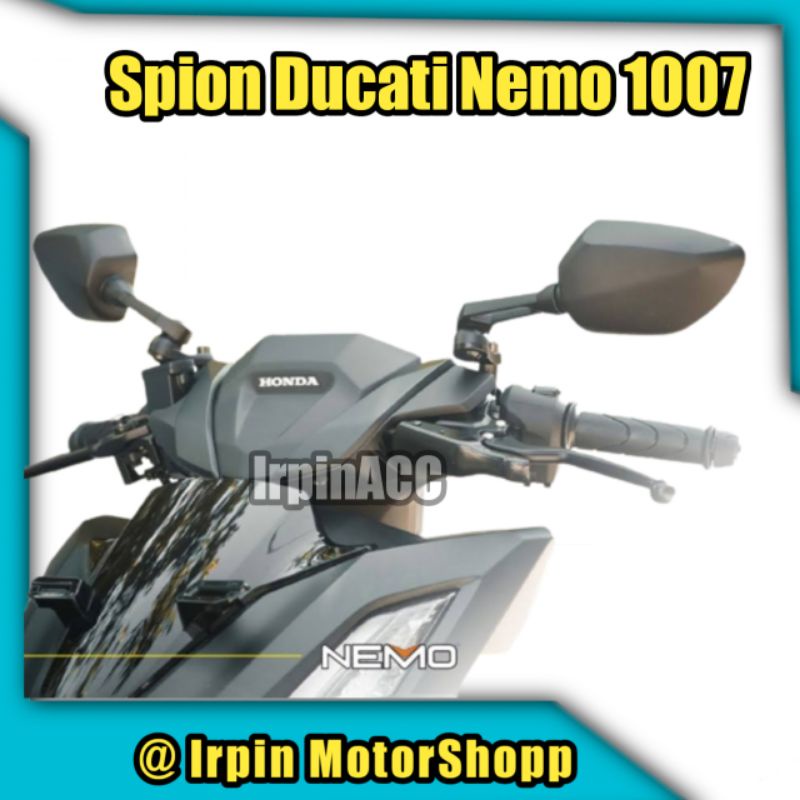 กระจกมองหลัง Ducati NEMO 1007 1008 Xmax ORIGINAL GMA NEMO Vario Nmax ...