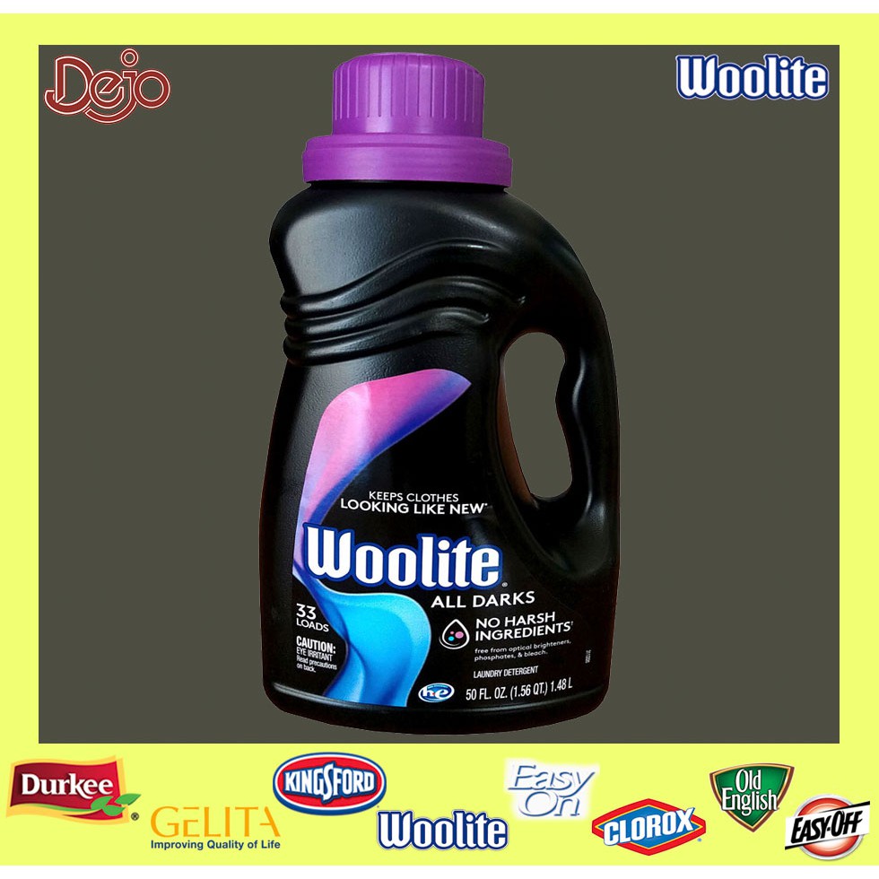 Woolite DARKS Liquid Laundry วูลไลท์ ดาร์ก ผลิตภัณฑ์ซักผ้า 1.48 ltr ...