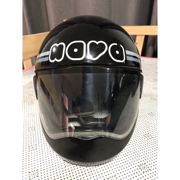หมวกกันน็อค Vintage NAVA 3 No ac สีดำ size M | Shopee Thailand