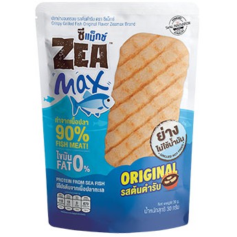 ซีแม็กซ์ Zea Max ปลาย่างอบกรอบ รสต้นตำรับ 6 ซอง | Shopee Thailand