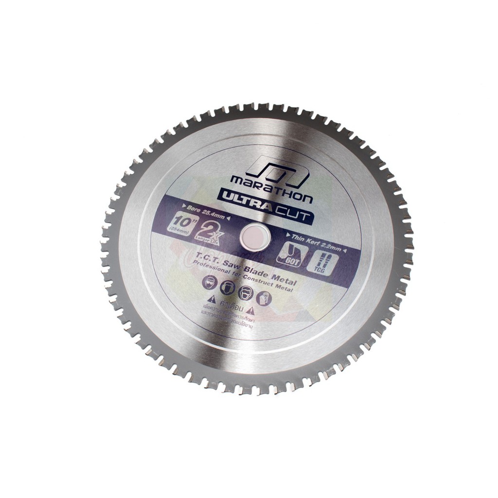 MARATHON ULTRA ใบเลื่อยตัดเหล็ก 10” (254 MM) X 60T M312-1860 | Shopee Thailand