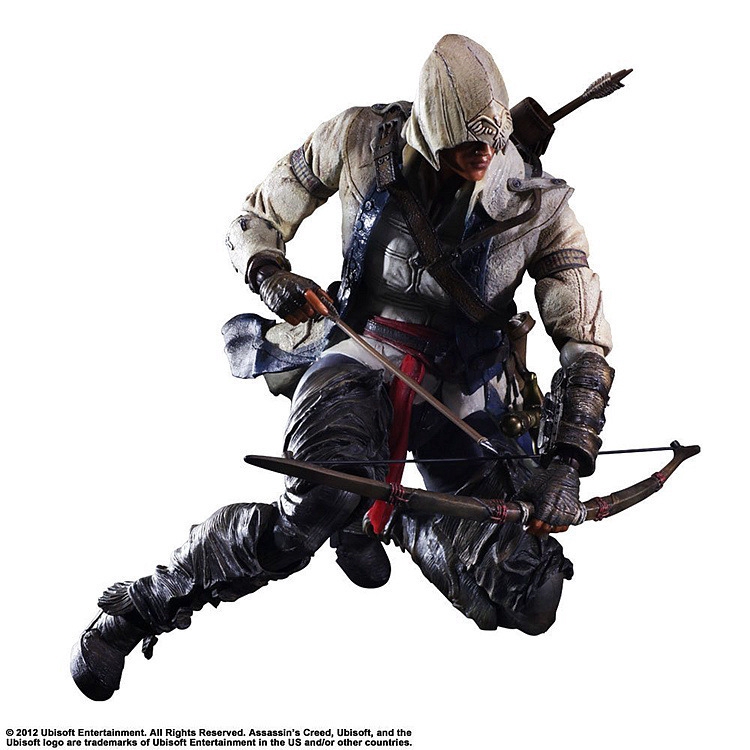 Play Arts Kai Assassin Creed III Connor Kenway Super Action Figure ของ ...