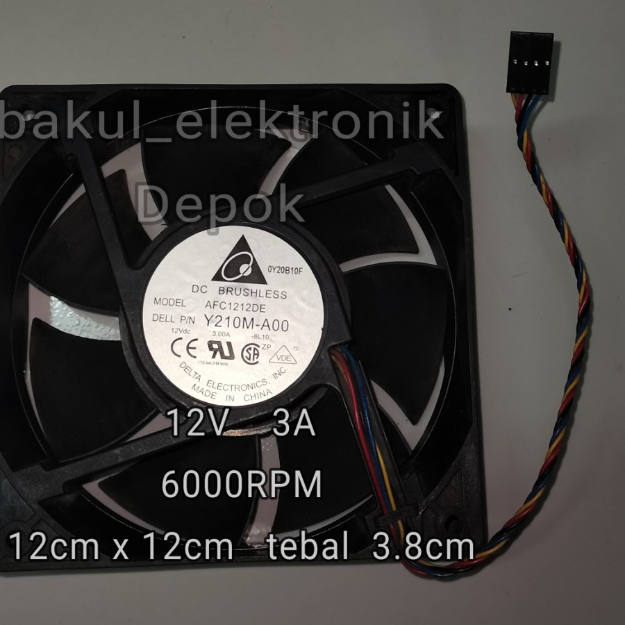 Delta ANTMINER FAN 12V 3A AFC12DE | Shopee Thailand