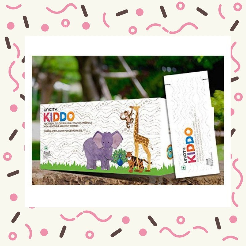 Kiddo Unicity เครื่องดื่มโภชนาการรสช็อกโกแลต 20 ซอง สำหรับ เด็ก ...