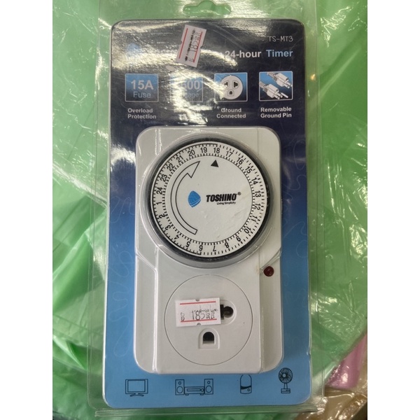 ตัวตั้งเวลา 24 ชม. TOSHINO 24 - Hour Timer รุ่น TS-MT3 | Shopee Thailand