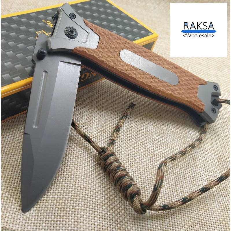 RAKSA Wholesale CHONGMING Knife CM008 มีดพับ มีดพกพา มีดพกเดินป่า มีด ...