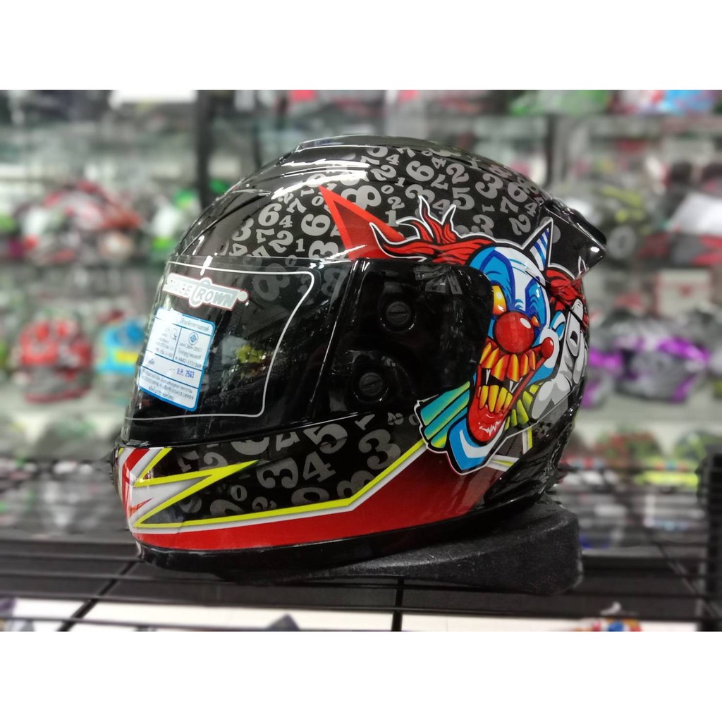 หมวกกันน็อค Space Crown รุ่น Fighter | Shopee Thailand