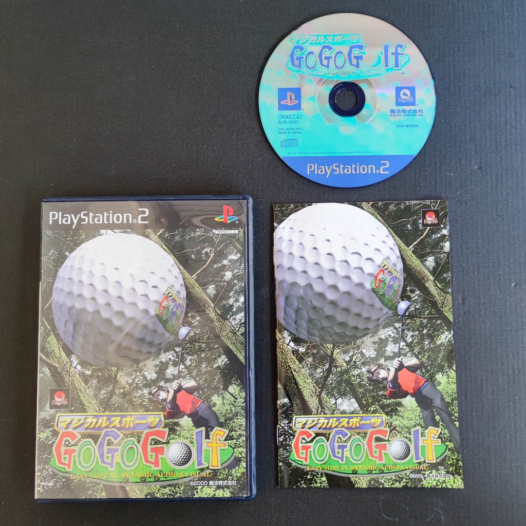 MAGICAL SPORTS GO GO GOLF แผ่นแท้ PS2 แผ่นสภาพดี PlayStation 2 | Shopee Thailand
