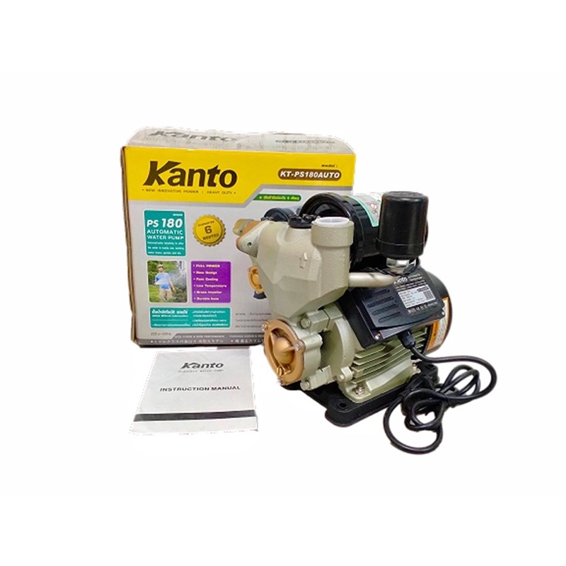 ปั๊มน้ำ ปั๊มน้ำอัตโนมัติ Kanto รุ่น ps-125 / ps-160 / ps-170 / ps-180 ...