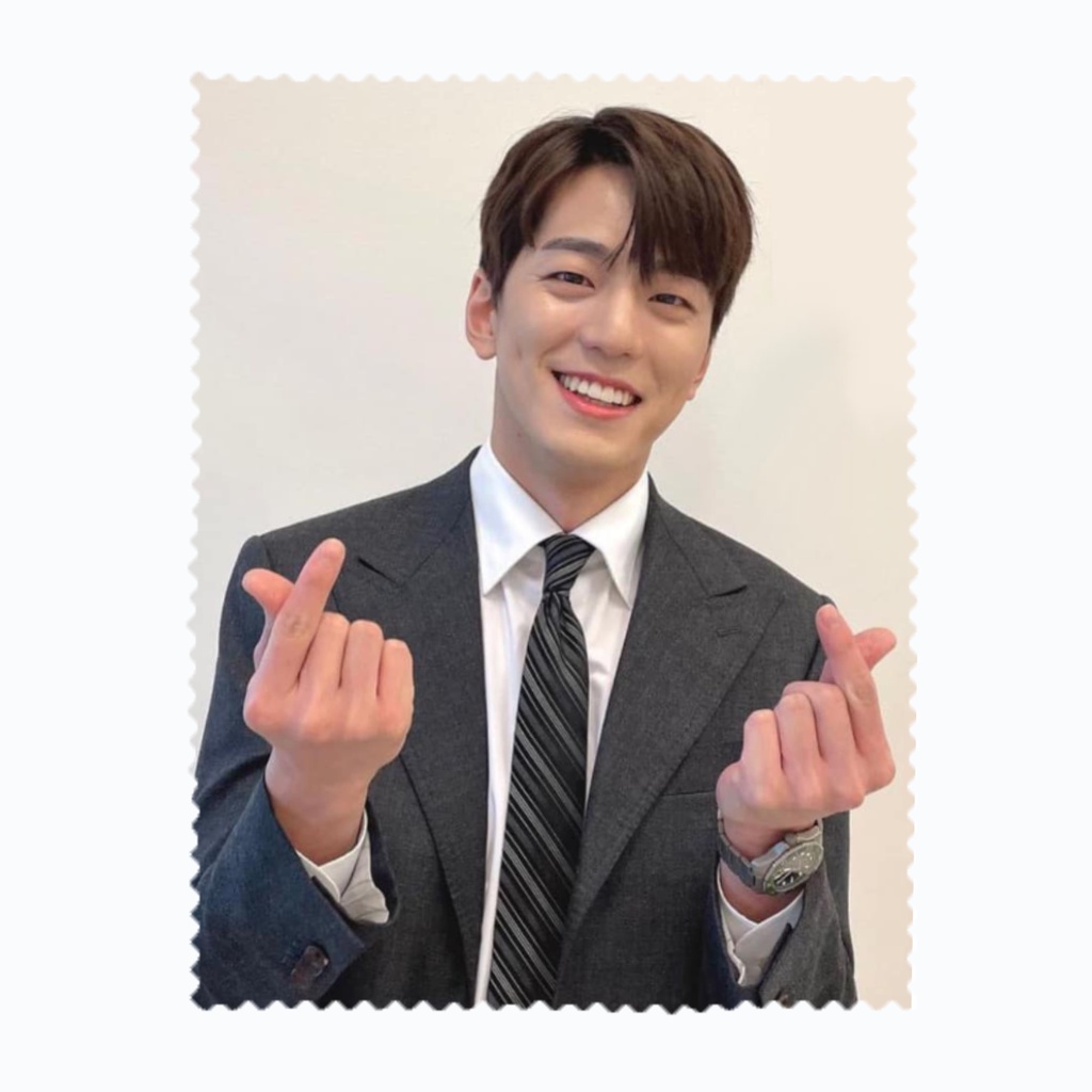 ผ้าเช็ดแว่นตา เช็ดเลนส์ ผ้าไมโครไฟเบอร์ คิมมินกยู kim min kyu business ...
