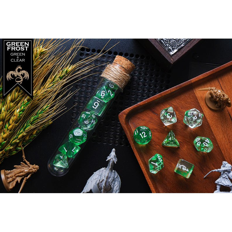 Potion Flask with Dice Set of 7 | ลูกเต๋า Dice For DnD D&D MTG RPG TRPG ...