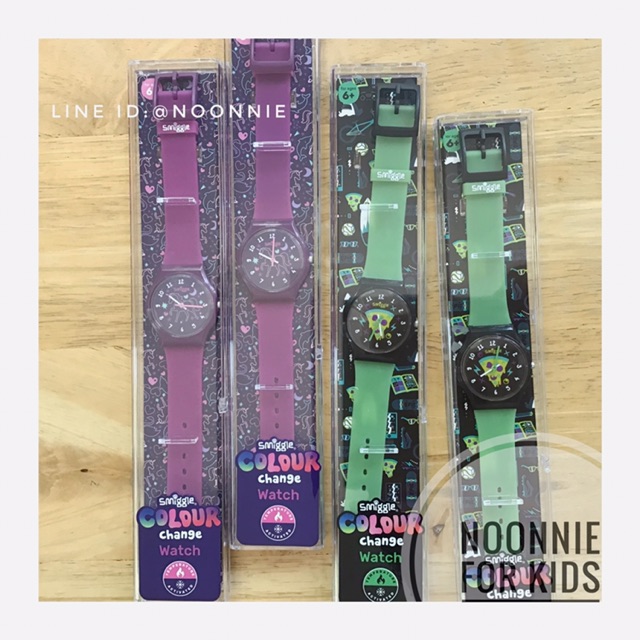 💜นาฬิกาเปลี่ยนสีได้🌈Smiggle Color Change Watch🌈เปลี่ยนสีได้ด้วยอุณหภูมิ ...