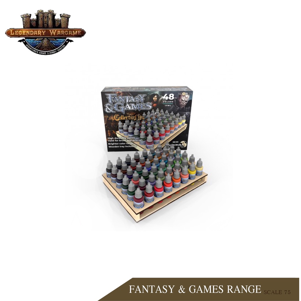 [พร้อมส่ง] SCALE 75 :PAINT SETS FANTASY & GAMES :FANTASY & GAMES ...