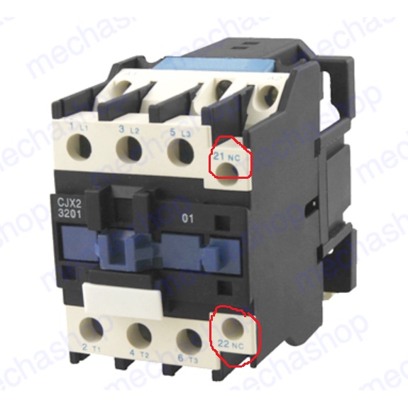 แมกเนติกคอนแทคเตอร์ ควบคุมมอเตอร์ CJX2 3210 & CJX2 3201 AC contactor ...