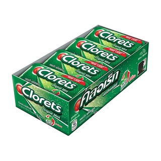 คลอเร็ท แอ็คติซอล พลัส เม็ดอม รสออริจินอลมินต์ แพ็ค 12 กล่อง Clorets ...