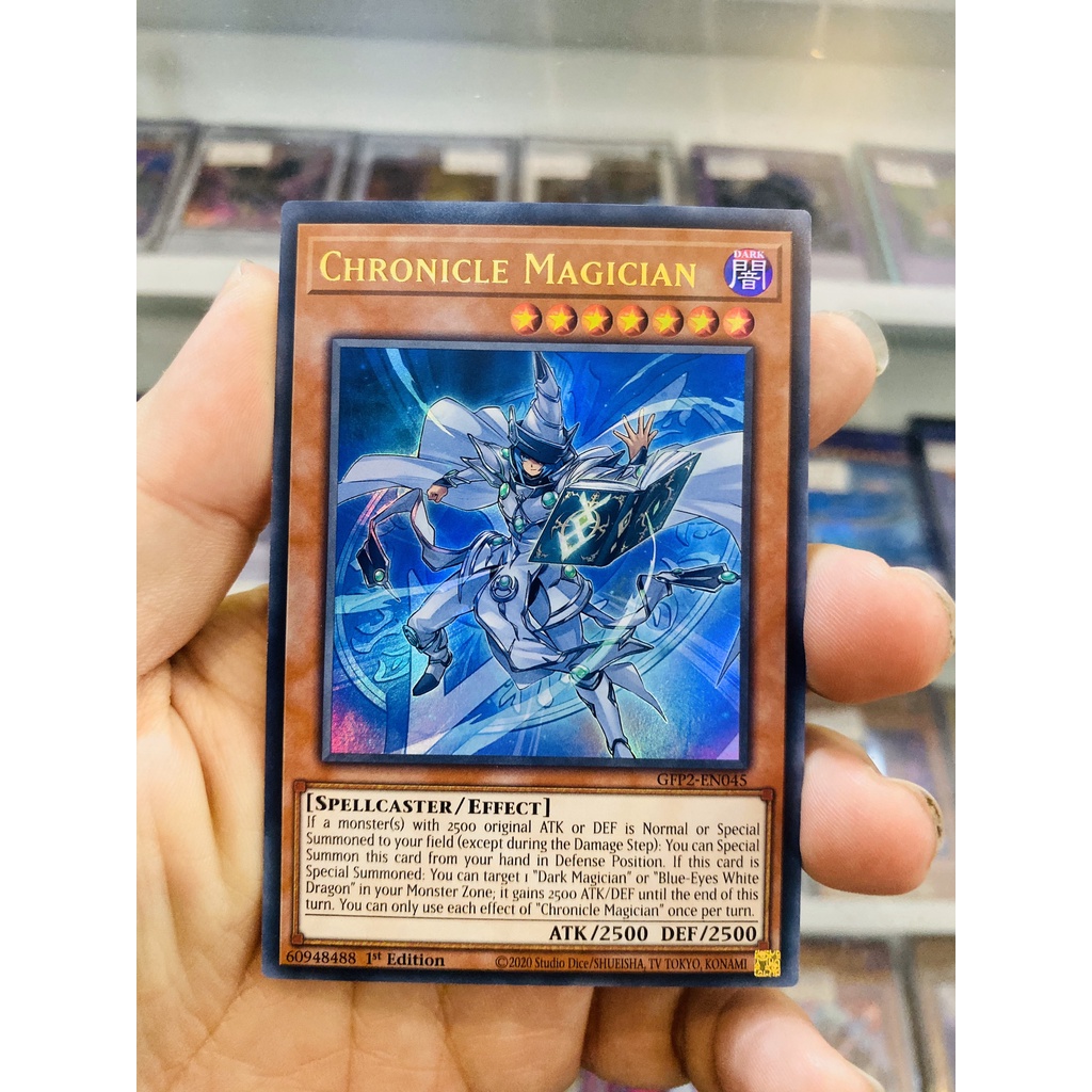 ยูจีโอ! รหัสการ์ด GFP2-EN045 - Chronicle Magician - Ultra Rare - รุ่นที่ 1 | Shopee Thailand