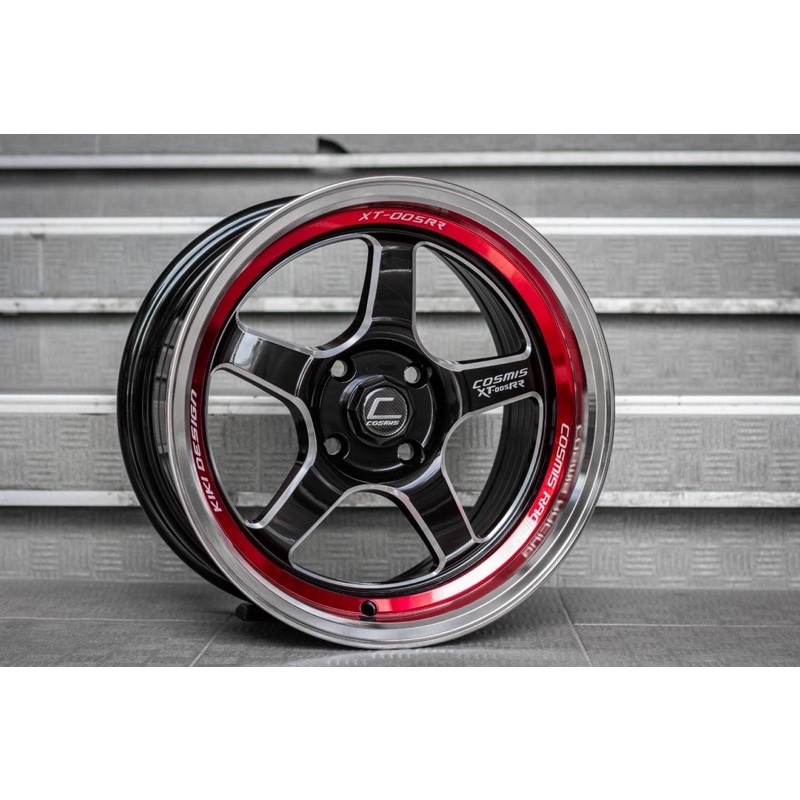ล้อ Cosmis Xt-005RR ขอบ15 ราคา ต่อสี่วง รับประกัน6 ปี กวเาง 6.5 | Shopee Thailand