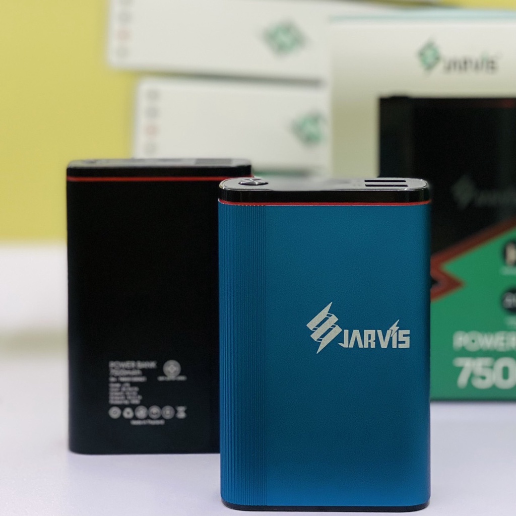 Power Bank พาวเวอร์แบงค์ Javis รุ่น J75 7500 mAh แบตสำรอง 2.1 A มี มอก. ...